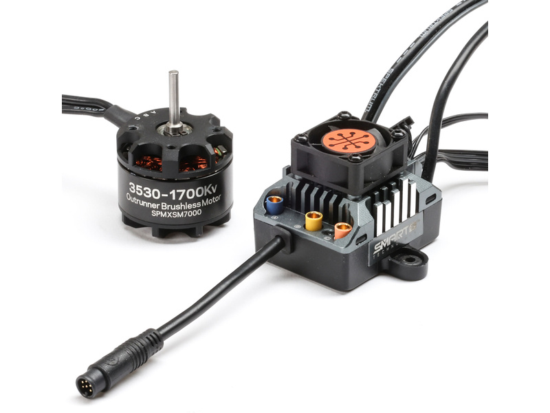 Spektrum Firma 80A Sensored/Sensorless Smart Outrunner Motor / ESC 2-in ...