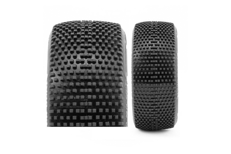 CLAYMORE V2 Buggy S1 Super Soft Pre-Mounted (White, 2pcs) | MIBOSPORT